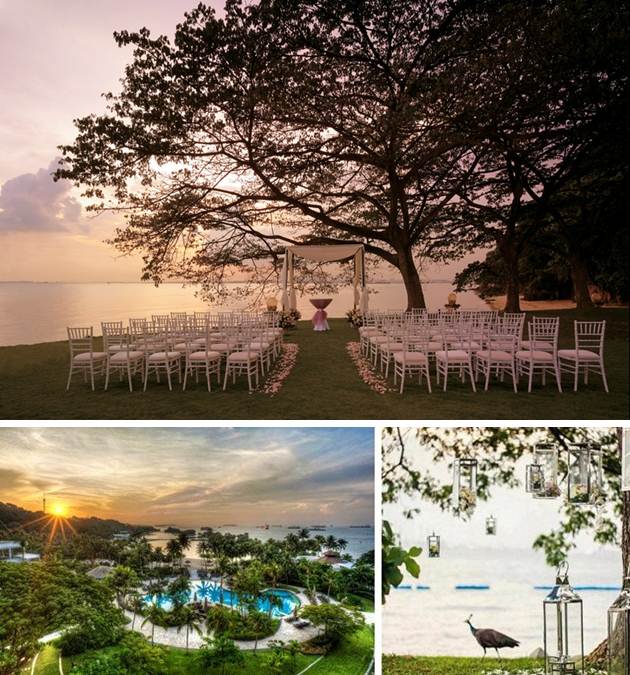 Wedding Inspiration of the Week: Shangri-La Rasa Sentosa Resort & Spa ...