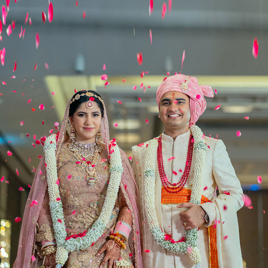Aashna and Vishal, ITC Grand Chola Hotel, Chennai | WeddingSutra