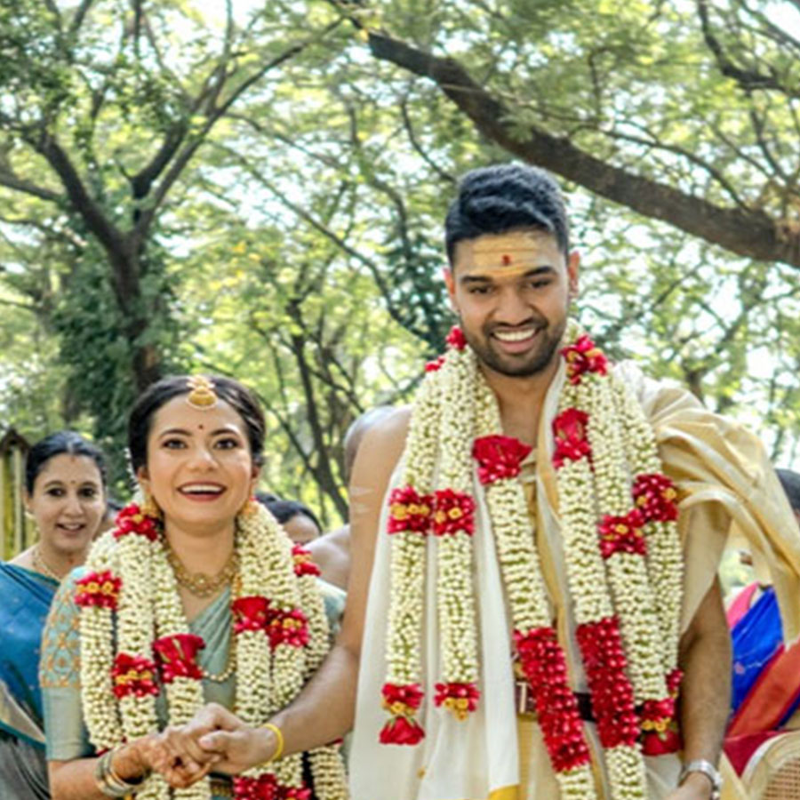 Adithya Jagdish and Deepika Rajaram, Taj Exotica Resort & Spa, Goa
