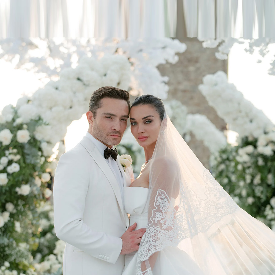 Amy Jackson and Ed Westwick | WeddingSutra