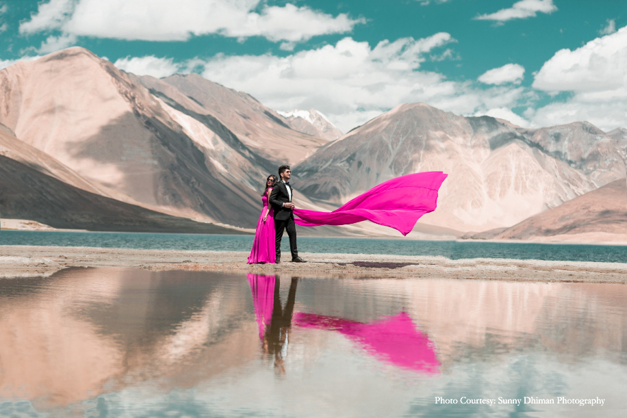 A Stunning Pre-Wedding Shoot in Ladakh - ‘the Land of High Passes ...