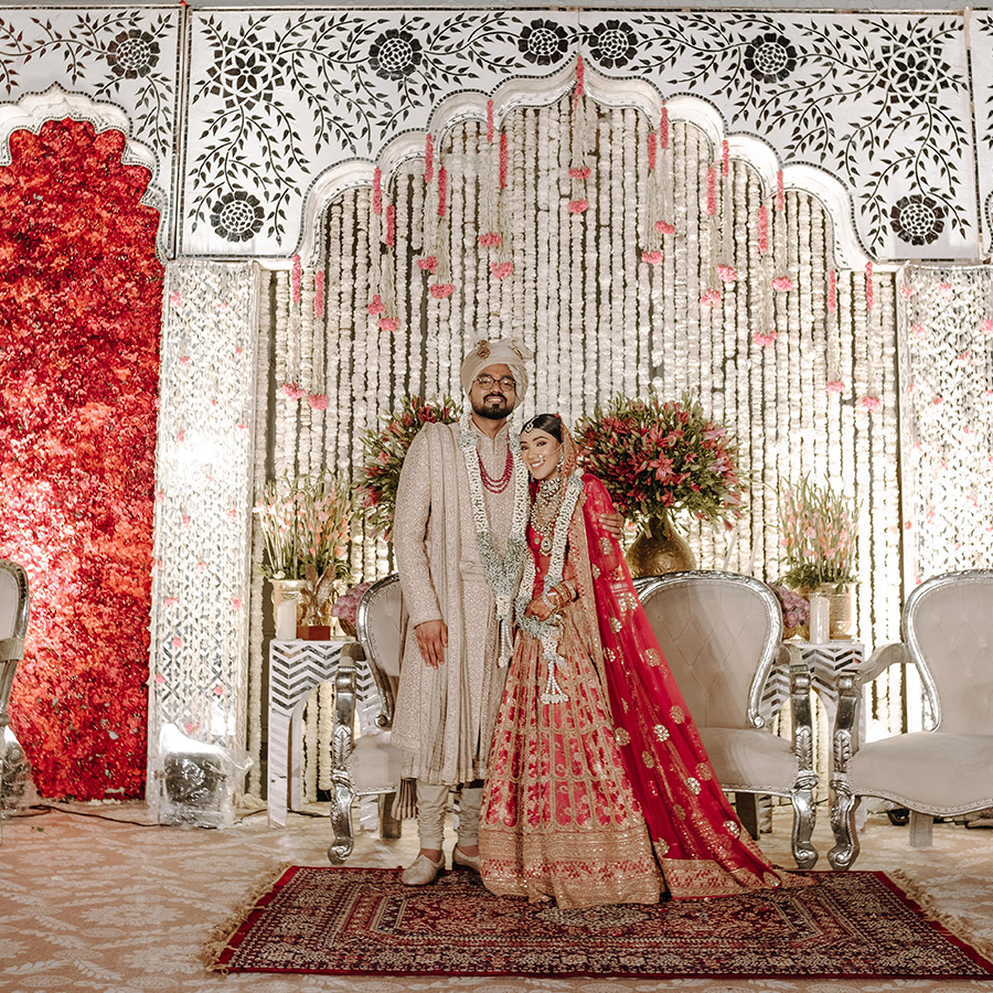 Ashna Gupta and Shantanu Kumar, Fairmont Jaipur | Weddingsutra
