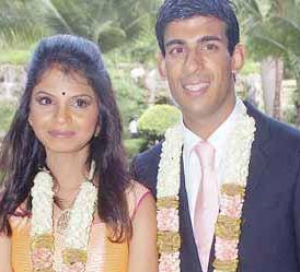 Akshata Murthy and Rishi Sunak - WeddingSutra