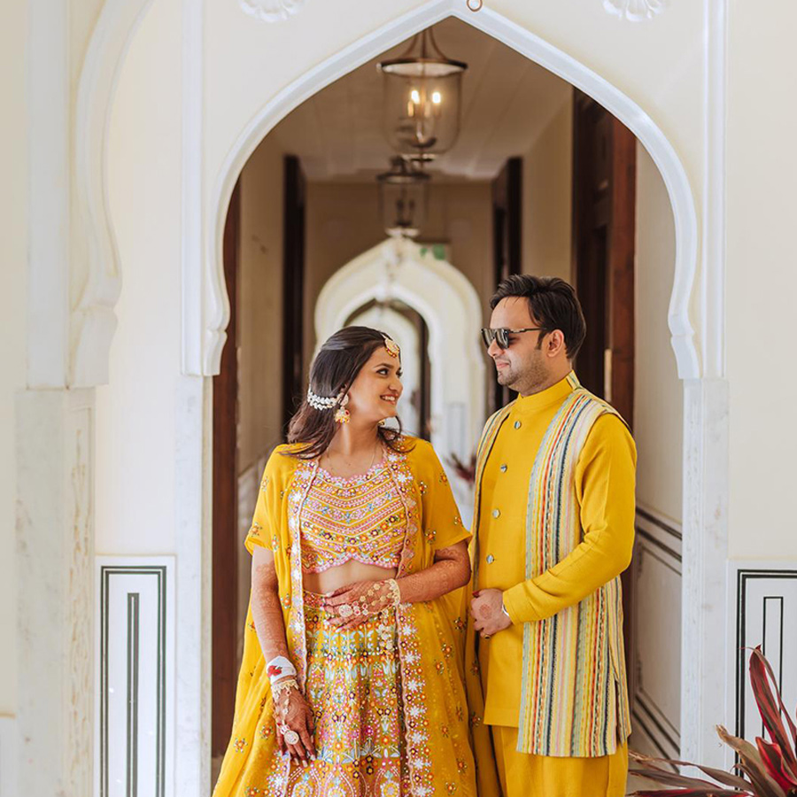 Disha Doshi and Vivek Tajpuriya, Hyatt Regency Jaipur Mansarovar ...