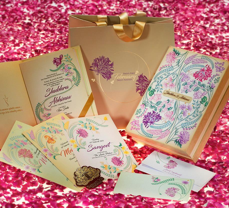 Bright And Beautiful Wedding Invitations For Your Big Day | Planning ...