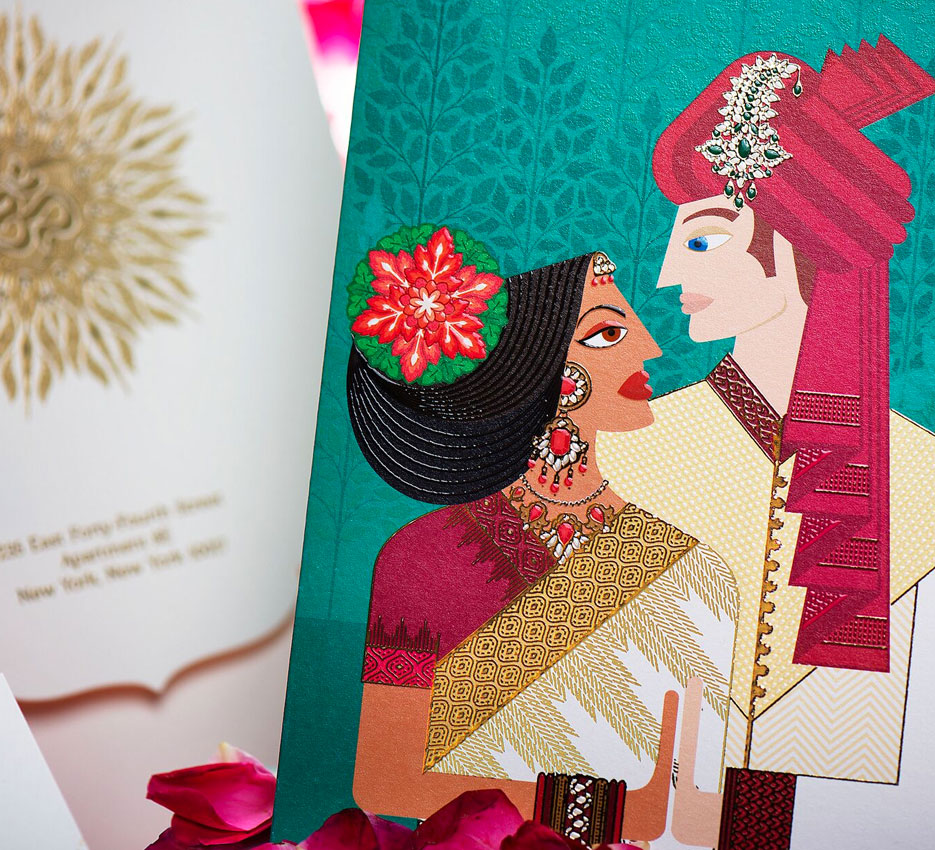 Our Favorite Invitations from Cross-Cultural Weddings | Planning ...