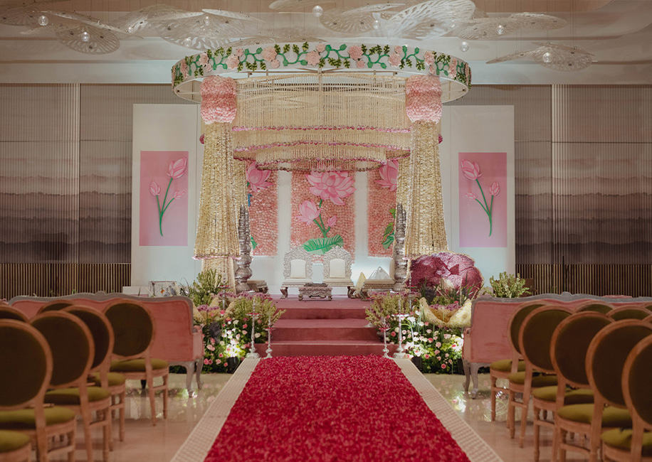 Prem Mandir - Inspired by the sacred beauty of Vrindavan, this wedding was serene, modern yet ...