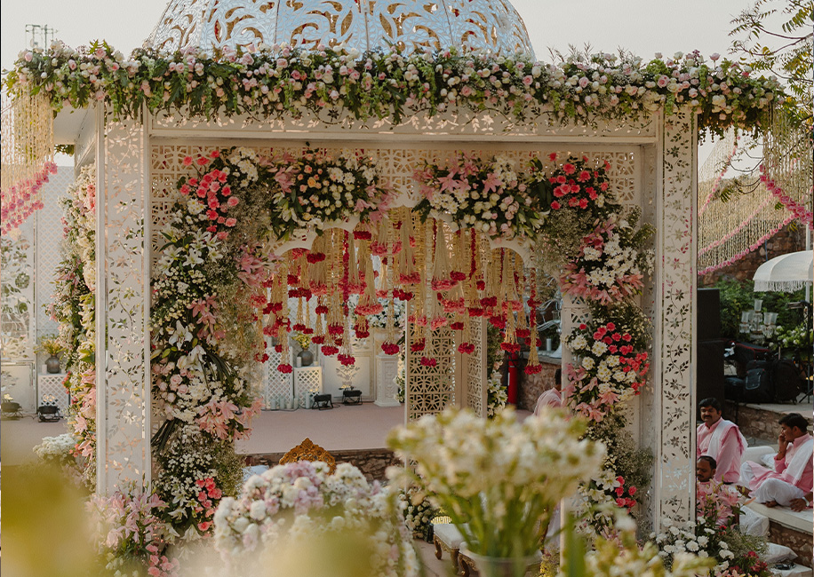 Adorned with blooms and an array of festive hues - this destination ...