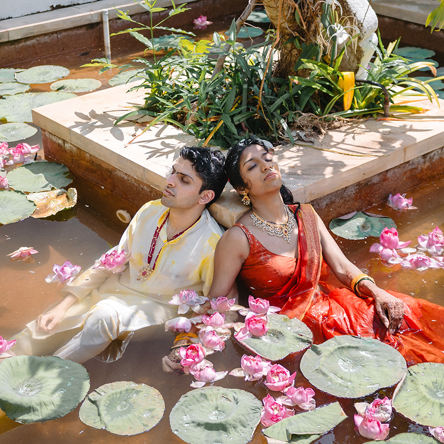 Gautami Konteti and Parth Deshmukh, Taj Bekal Resort and Spa, Kerala | WeddingSutra