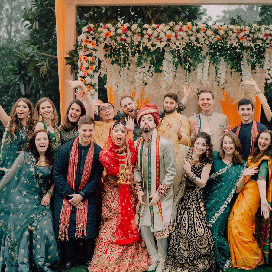 Hannah and Trace | New Delhi Wedding | WeddingSutra