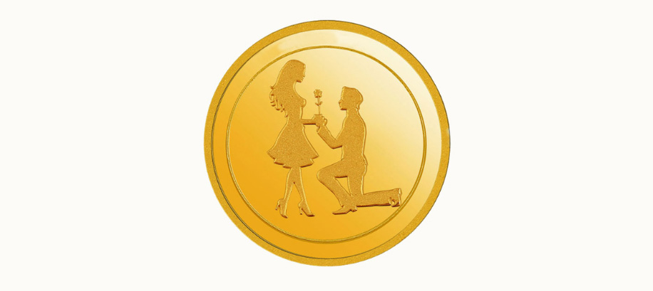 Celebrate love with IBJA Gold Coins! - WeddingSutra Blog