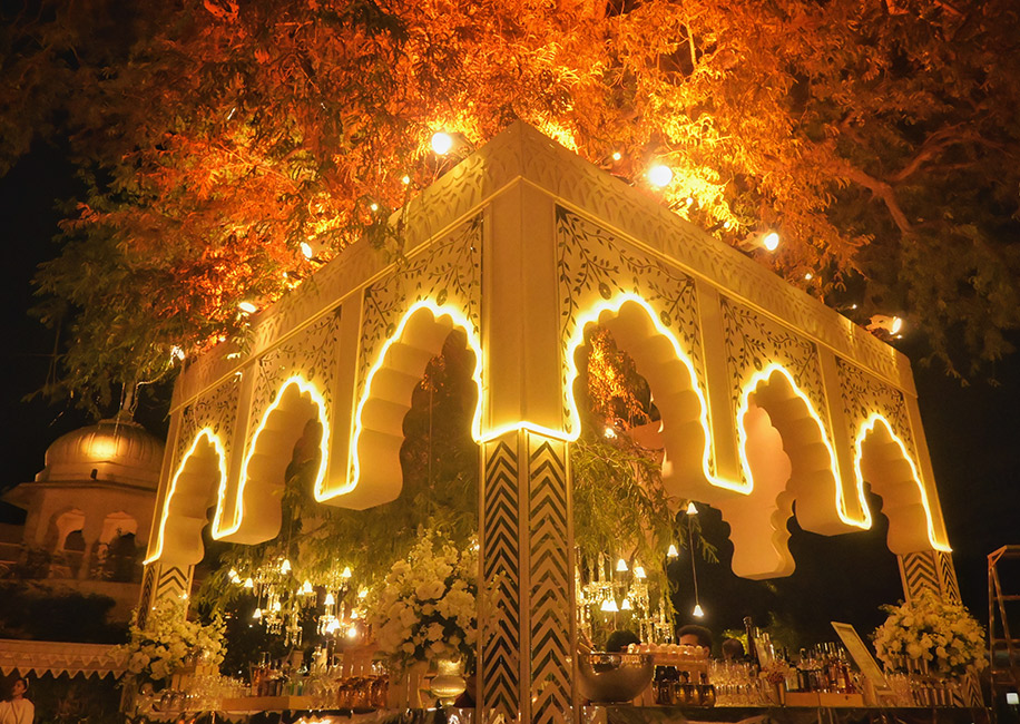 This three-day destination wedding in Jaipur was an extravagant ...