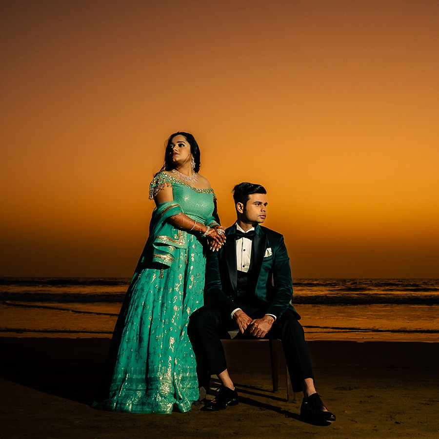 Kopal Dixit and Sahil Jain, Riva Beach Resort, Goa | WeddingSutra