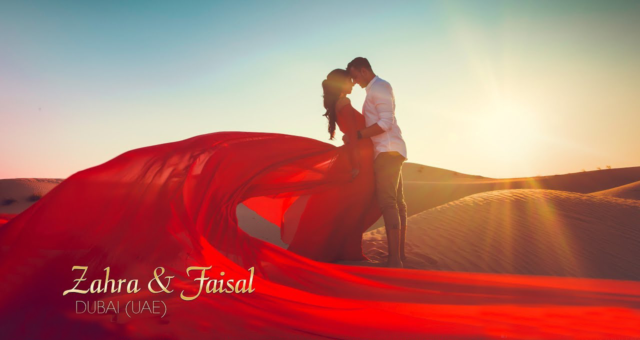 Zahra and Faisal’s Pre-Wedding Photoshoot against the Myriad Landscapes ...