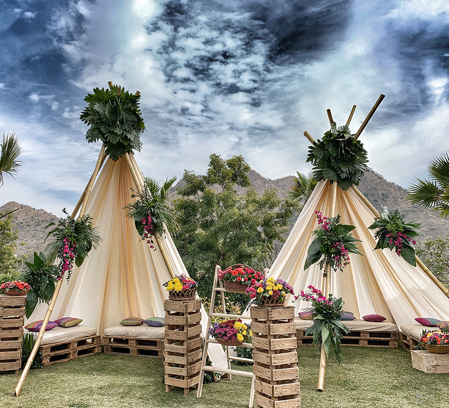 25+ striking mehndi seating ideas for the modern bride - WeddingSutra