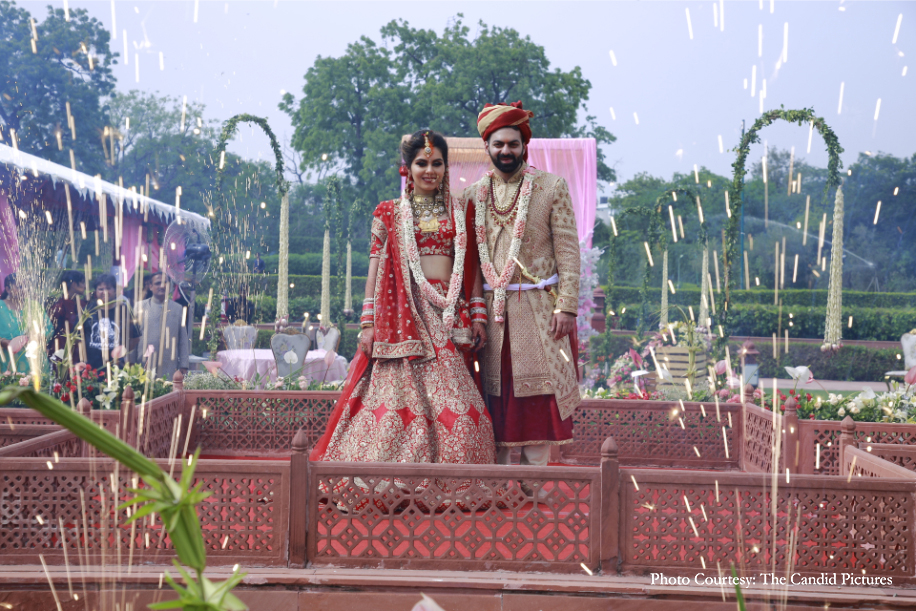 This bride's bidai in a regal doli made for an exit that was was both ...