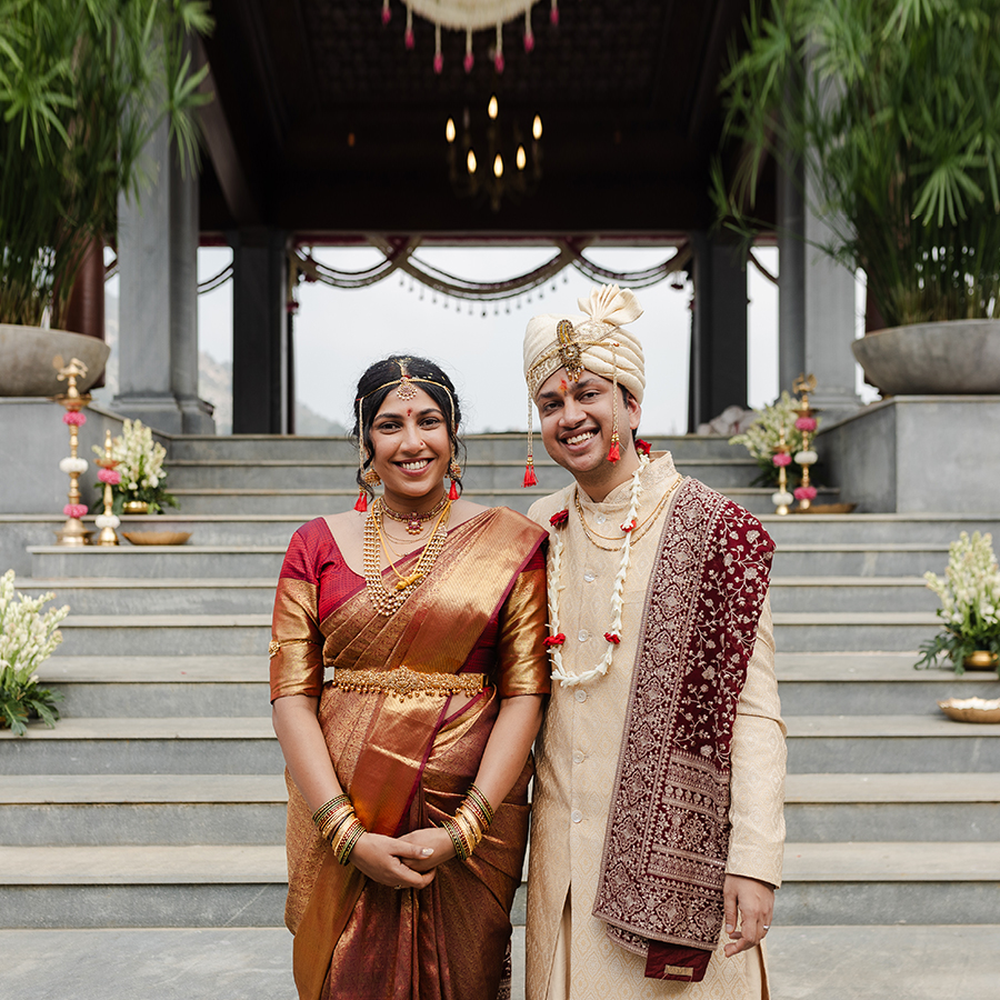 Nisha and Karan, Amita Rasa, Bangalore | WeddingSutra