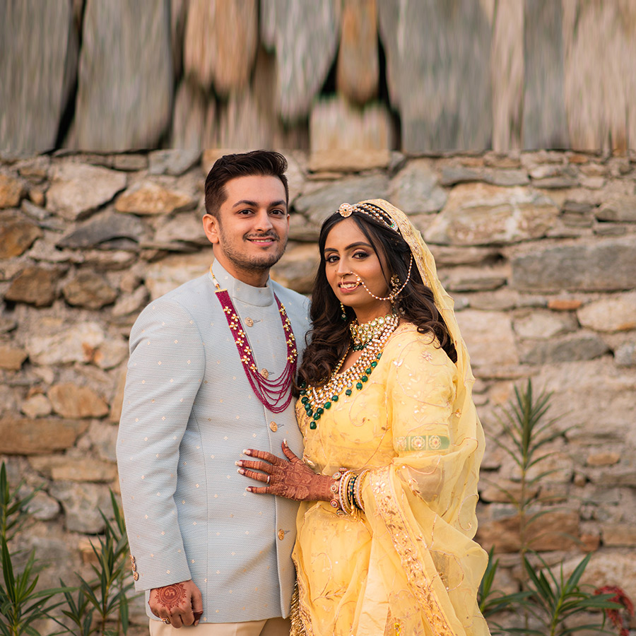 Rashi Sheth and Diven Jain | Raajsa Resort Kumbhalgarh | WeddingSutra