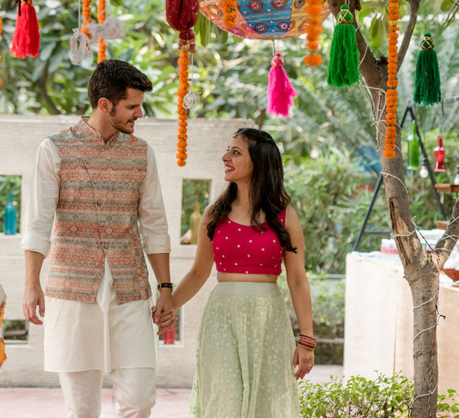 Poorva and Jasper | Fortune Park Boulevard Chattarpur | Delhi ...