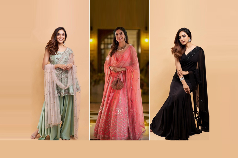 Actor Ritu Varma sets bridesmaid goals at #Nischay Wedding | WeddingSutra