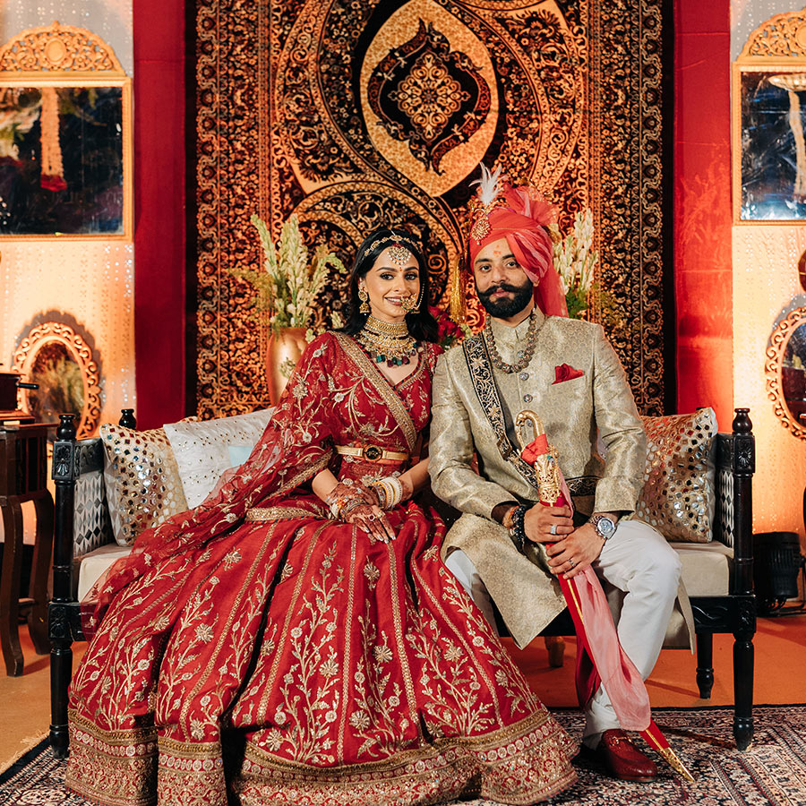 Rucheta Bhathal and Abhimanyu Singh, Suryagarh, Jaisalmer | WeddingSutra