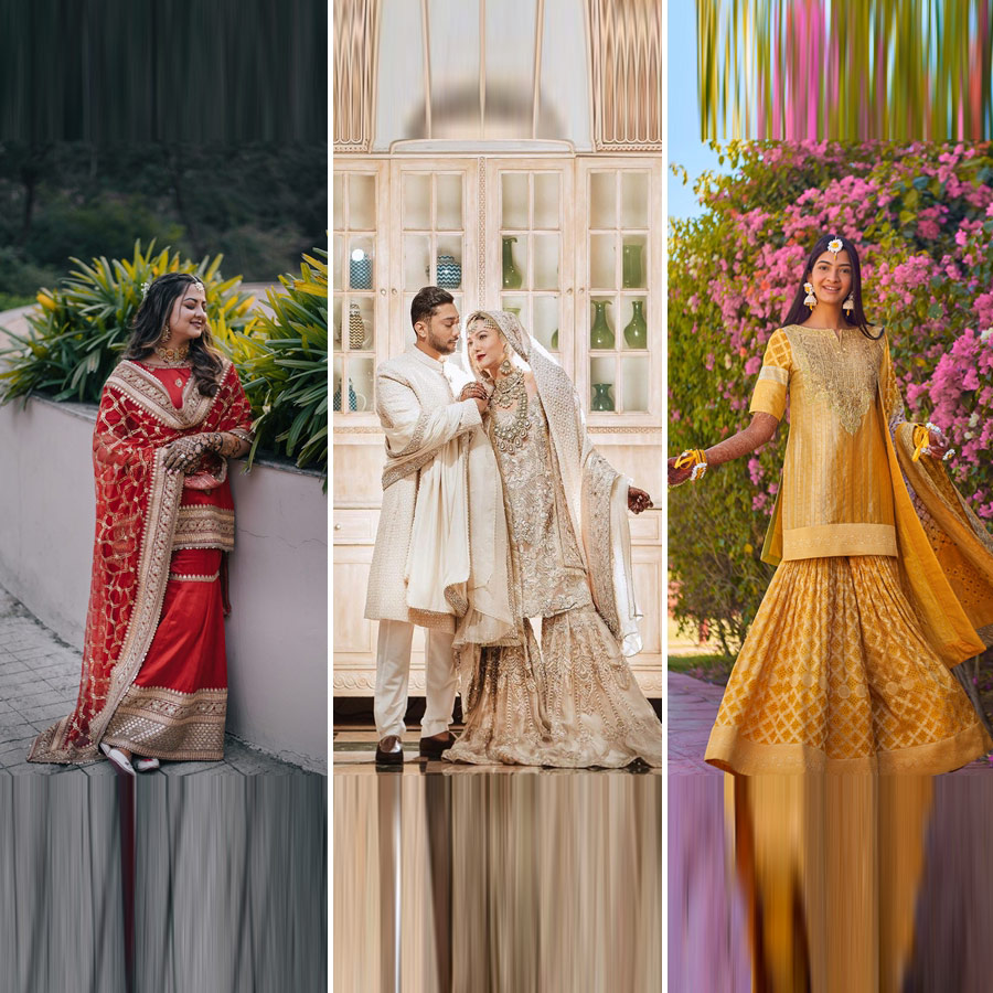 10+ real brides who stole the show in shararas and gharara sets ...