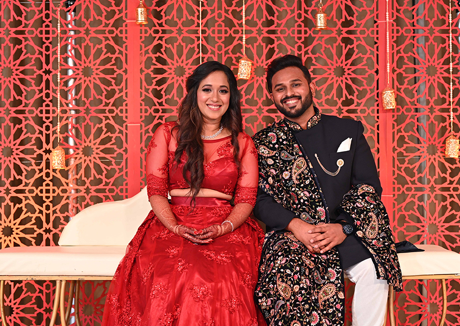 Shereena Raj and Rohit Manoj Kumar, Qatar | WeddingSutra