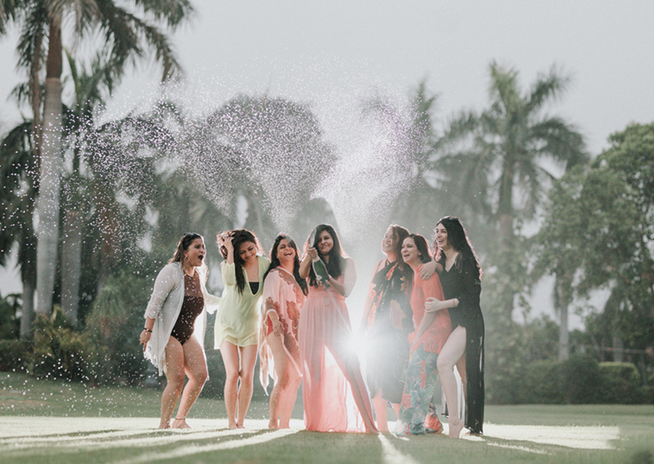 An all-day Bachelorette bash - This wedding planner bride was surprised ...