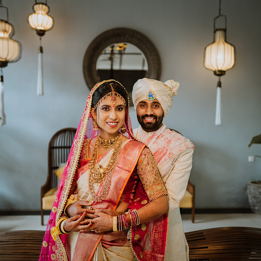 Shreyas Gopal and Nikitha Shiv | WeddingSutra