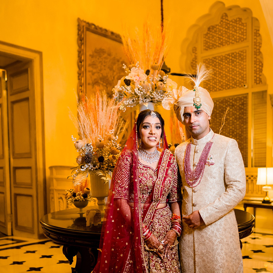 Shrishti Gupta and Udit Singhal | Rambagh Palace | Jaipur
