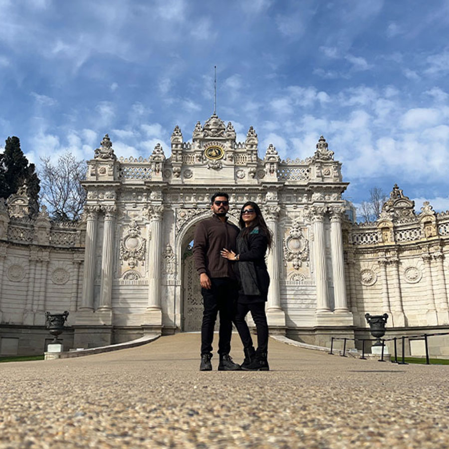 Shriya Barkol and Vikrant Rao, Istanbul, Turkey