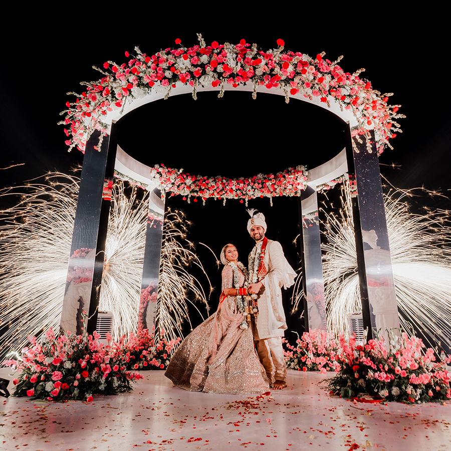 Simran Malhotra and Ashish Sharma | Planet Hollywood Beach Resort | Goa