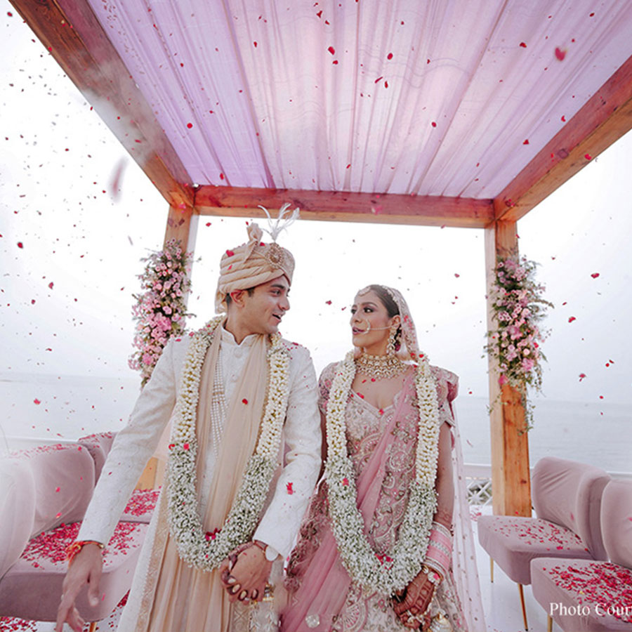 Alanna Pandey and Ivor McCray, The Taj Mahal Palace Mumbai | WeddingSutra