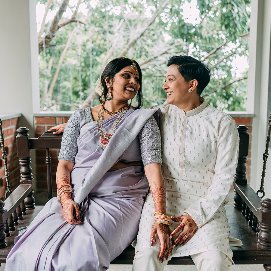 Subiksha Subramani and Tina Das, Miththam, Chennai - WeddingSutra