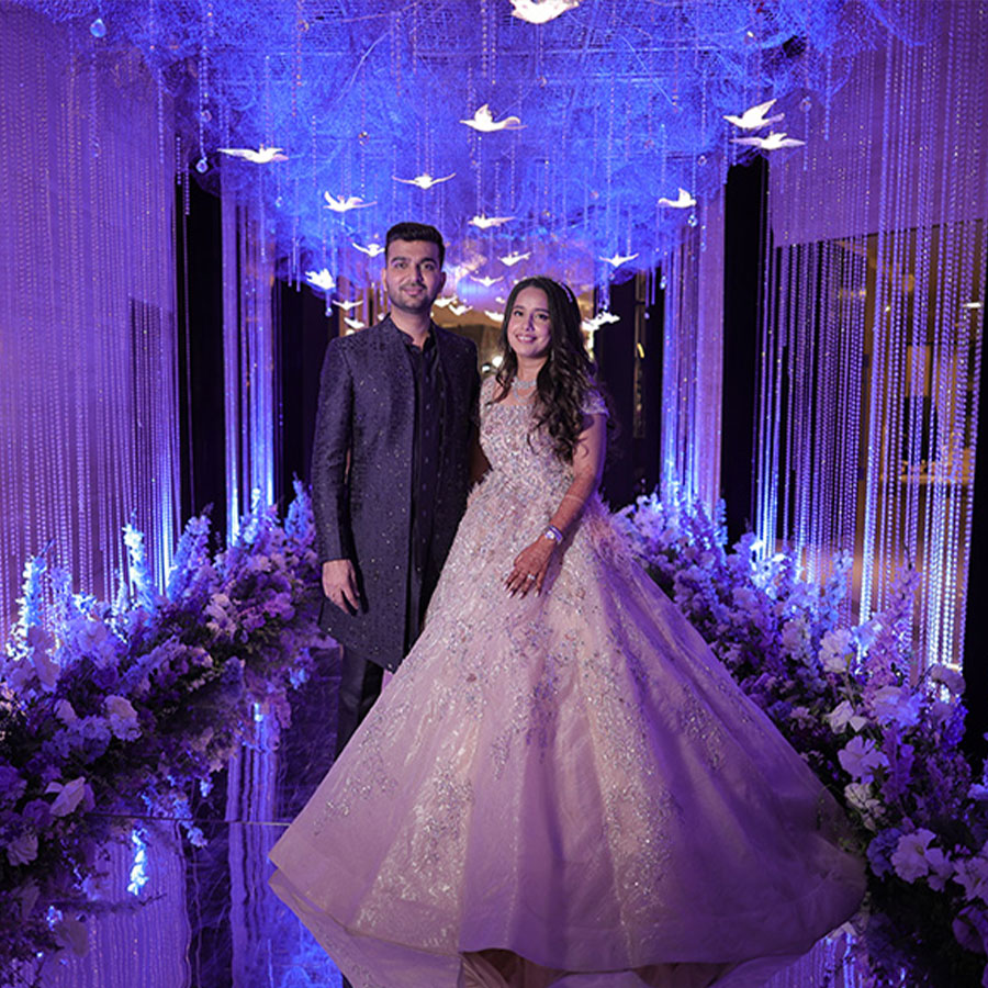 Surbhi Garg and Nimish Gupta, JW Marriott Sahar, Mumbai