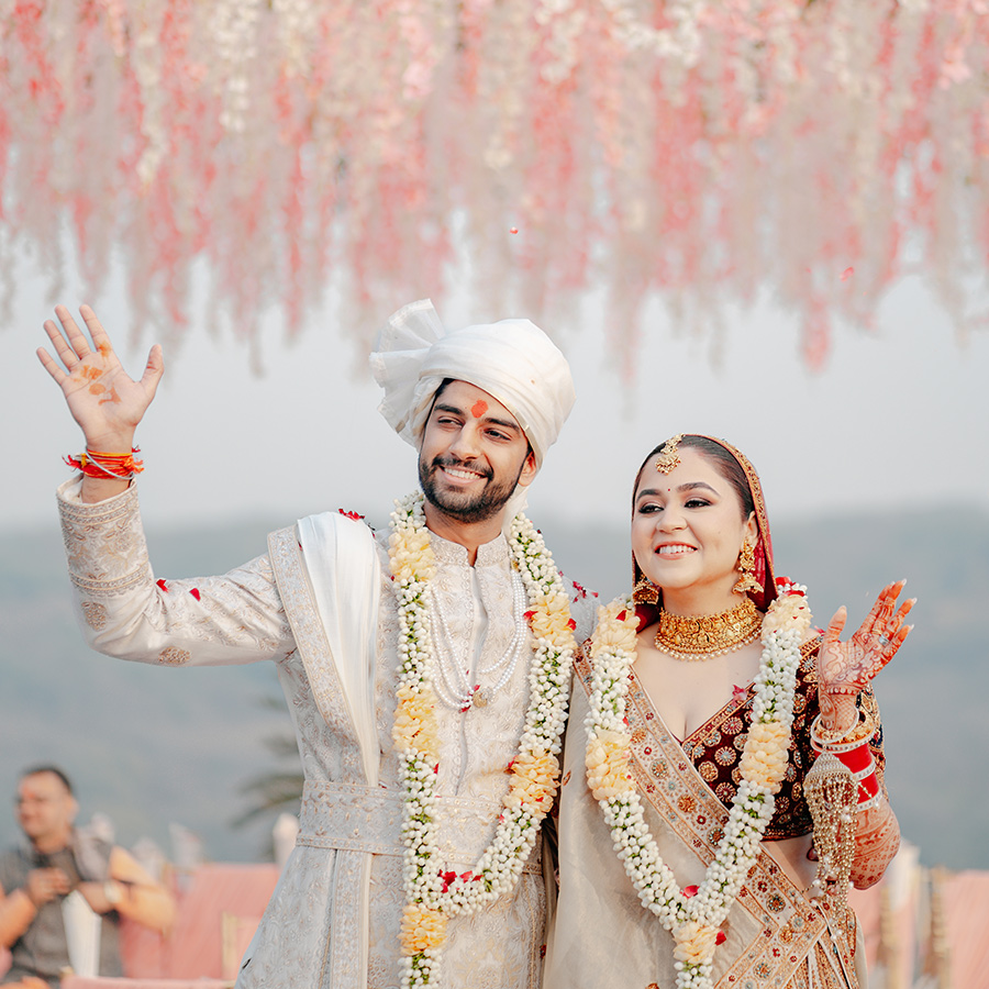 Vanisha Wason and Siddhant Tandon, The Lalit Mangar, Delhi NCR ...