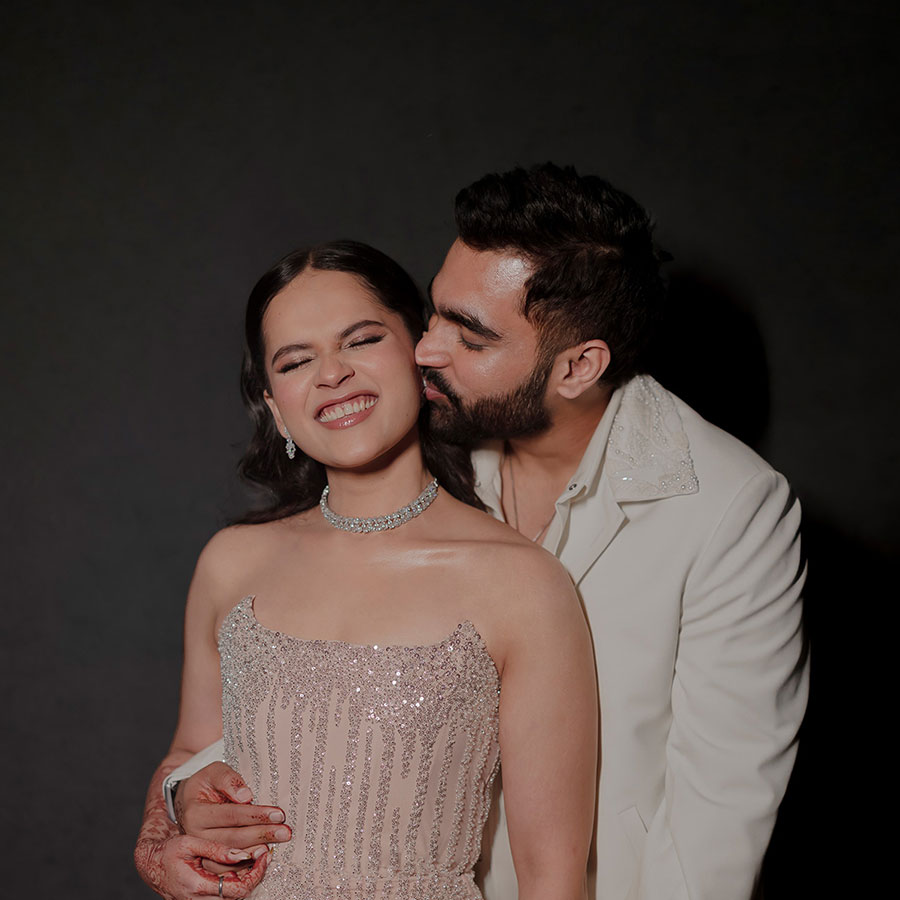 Viraj Ghelani and Palak Khimavat, Mumbai