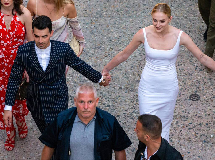 Sophie Turner and Joe Jonas | France | Celebrity Weddings | WeddingSutra