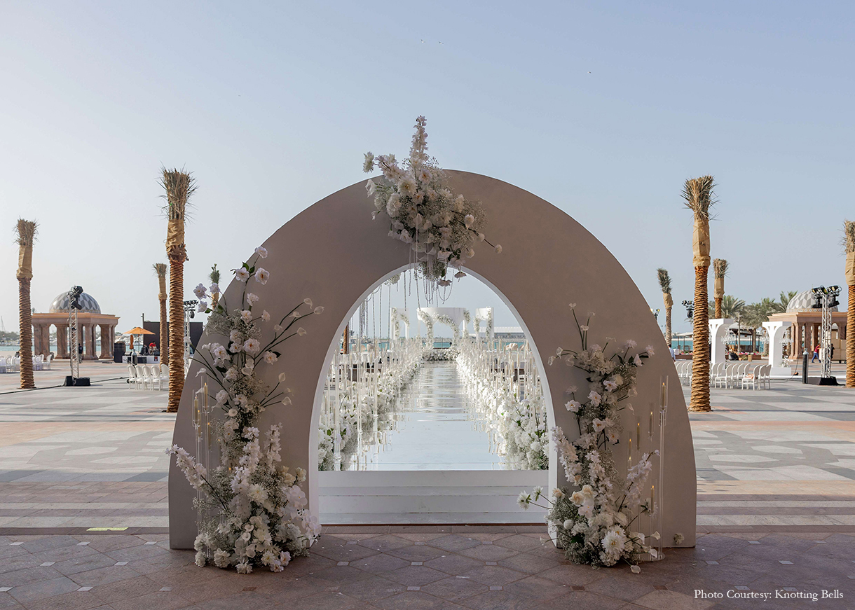 Jiah and Jenil, Emirates Palace Mandarin Oriental, Abu Dhabi | WeddingSutra