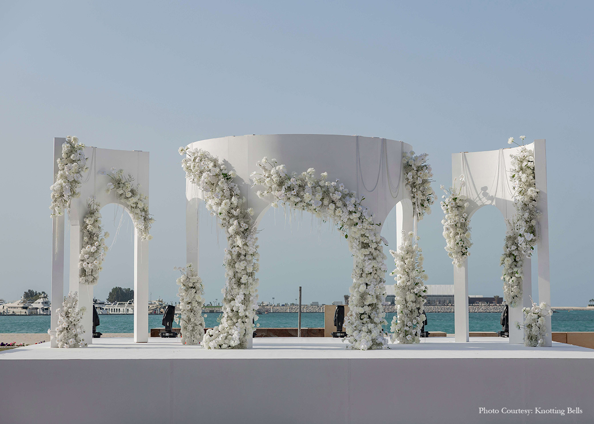 Jiah and Jenil, Emirates Palace Mandarin Oriental, Abu Dhabi | WeddingSutra