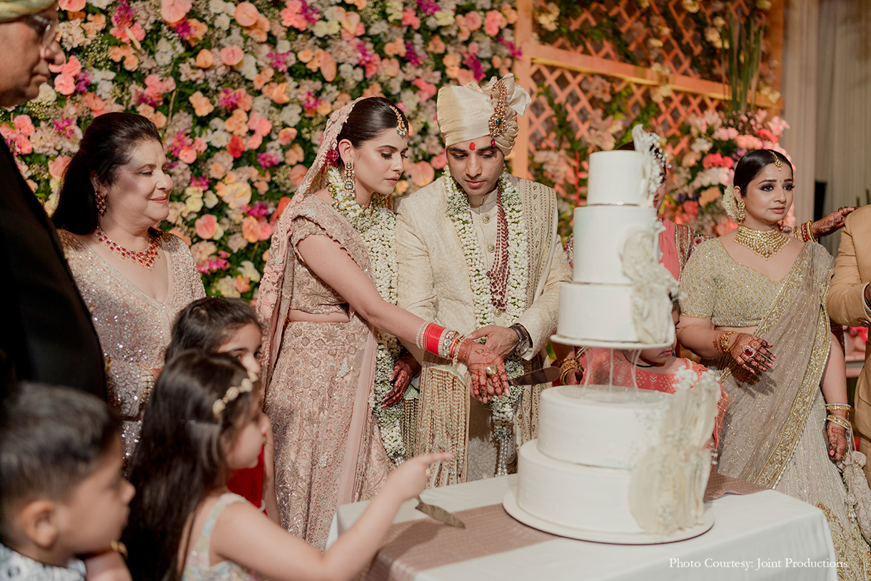 Saisha Arora and Deepanshu Chawla, The Leela Palace, New Delhi ...