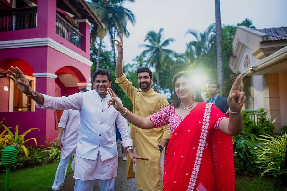 Shreya Agarwal and Puneet Gambhir | Goa | WeddingSutra
