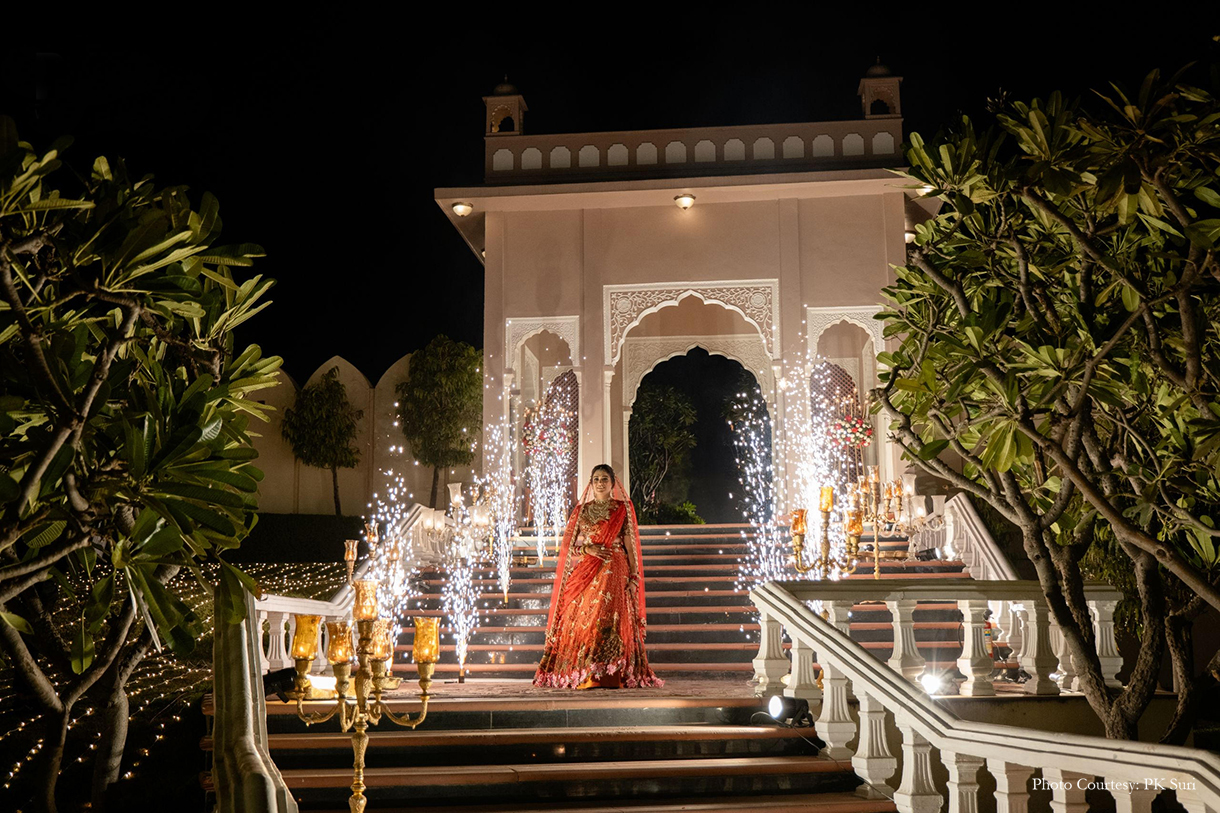 Vrinda Sinhal and Dhrupesh Solanki, Le Méridien Jaipur Resort & Spa | Weddingsutra