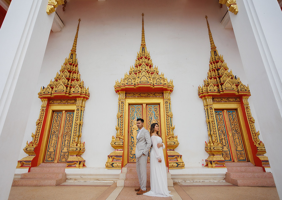 This couple made the most of their Thailand pre-wedding photoshoot by ...
